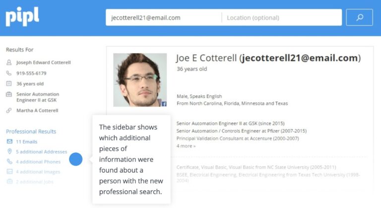 How to Use PIPL for Business Searches - Weird Worm