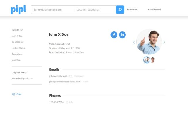 How to Use PIPL for Business Searches - Weird Worm