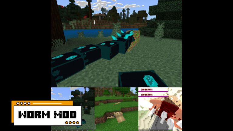 Download Worm Mod for Minecraft PE (MCADDON) - Weird Worm